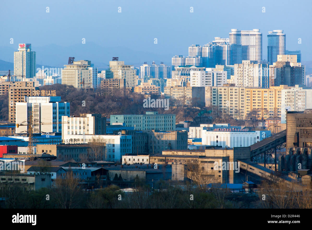 Pyongyang city skyline hi-res stock photography and images - Alamy