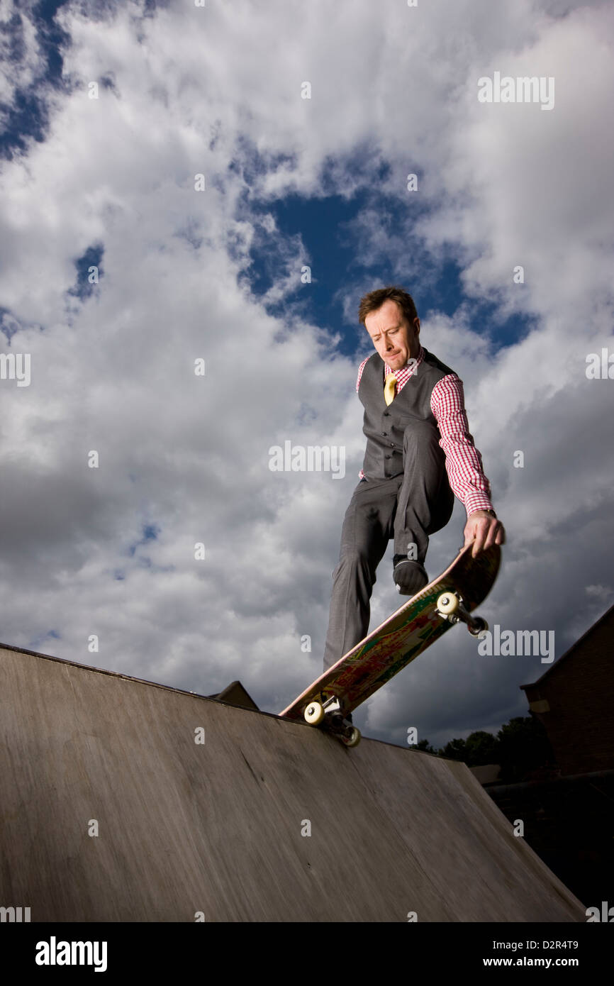 Man tipping on hi-res stock photography and images - Alamy