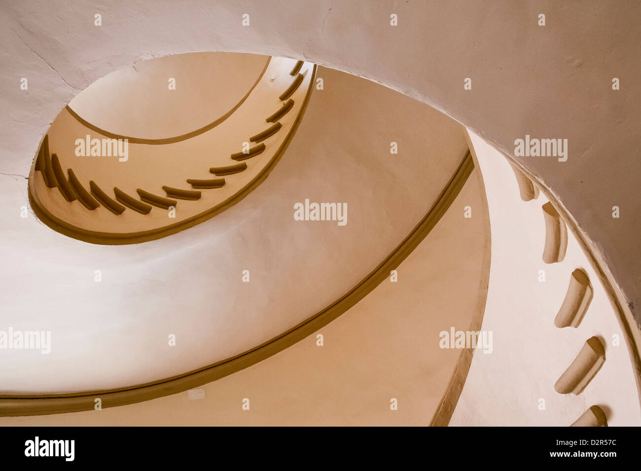 Classic italian staircase Stock Photo - Alamy