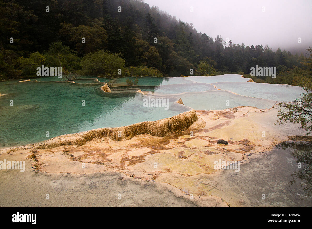 Scenic at huanglong hi-res stock photography and images - Alamy