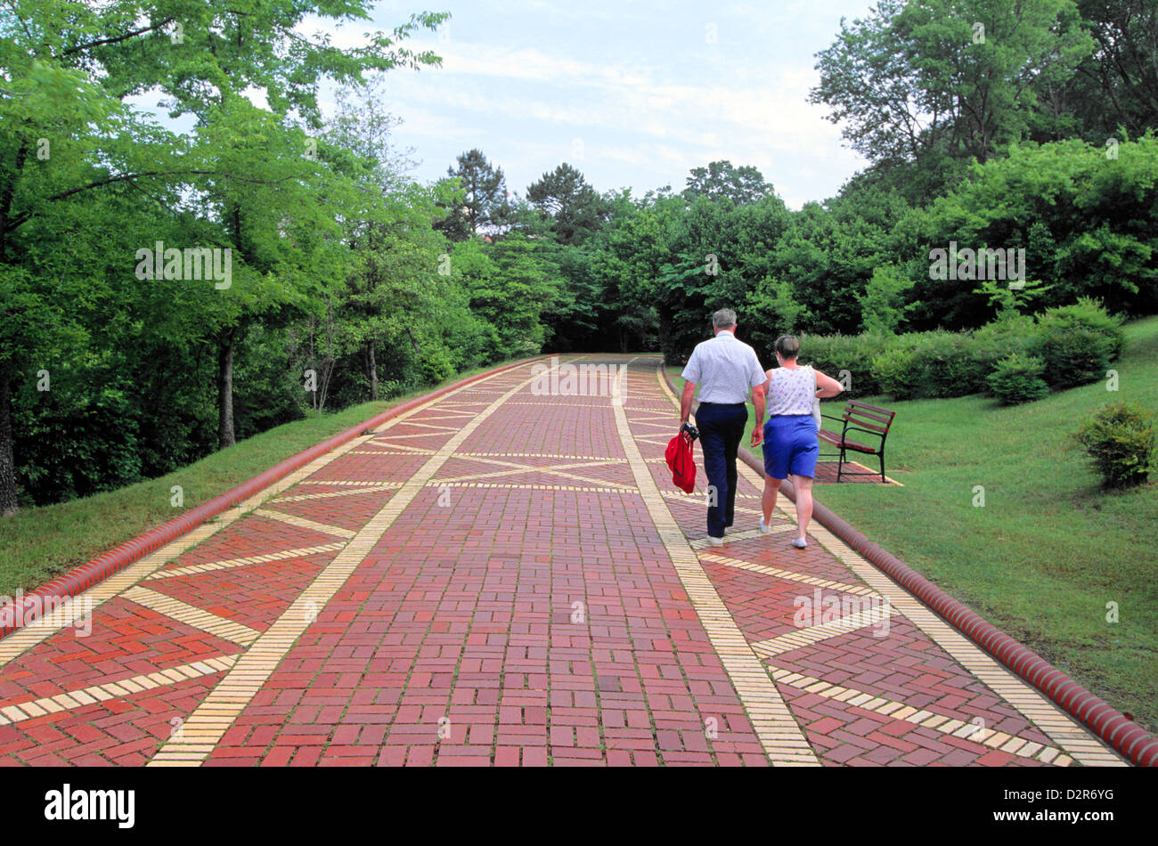 Grand promenade hot springs hi-res stock photography and images - Alamy