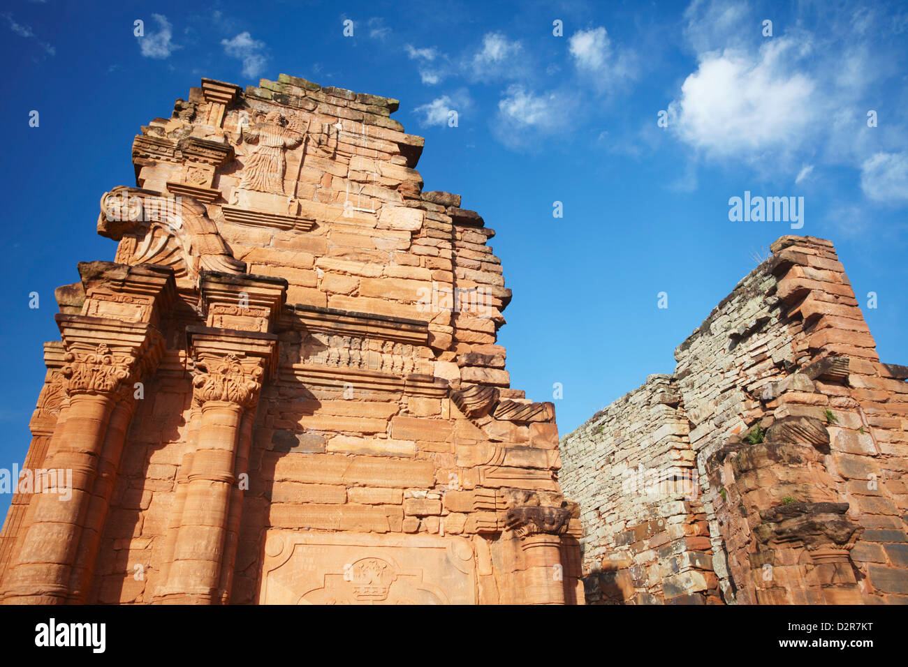 Ruins of mission at San Ignacio Mini, UNESCO World Heritage Site ...