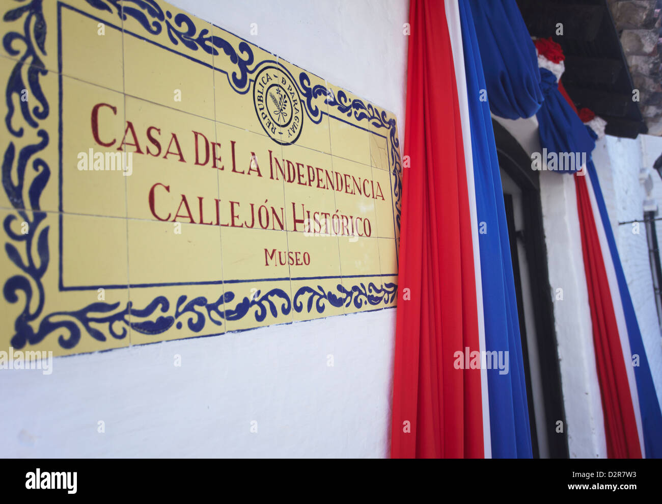 Casa de la Independencia (House of Independence), Asuncion, Paraguay ...