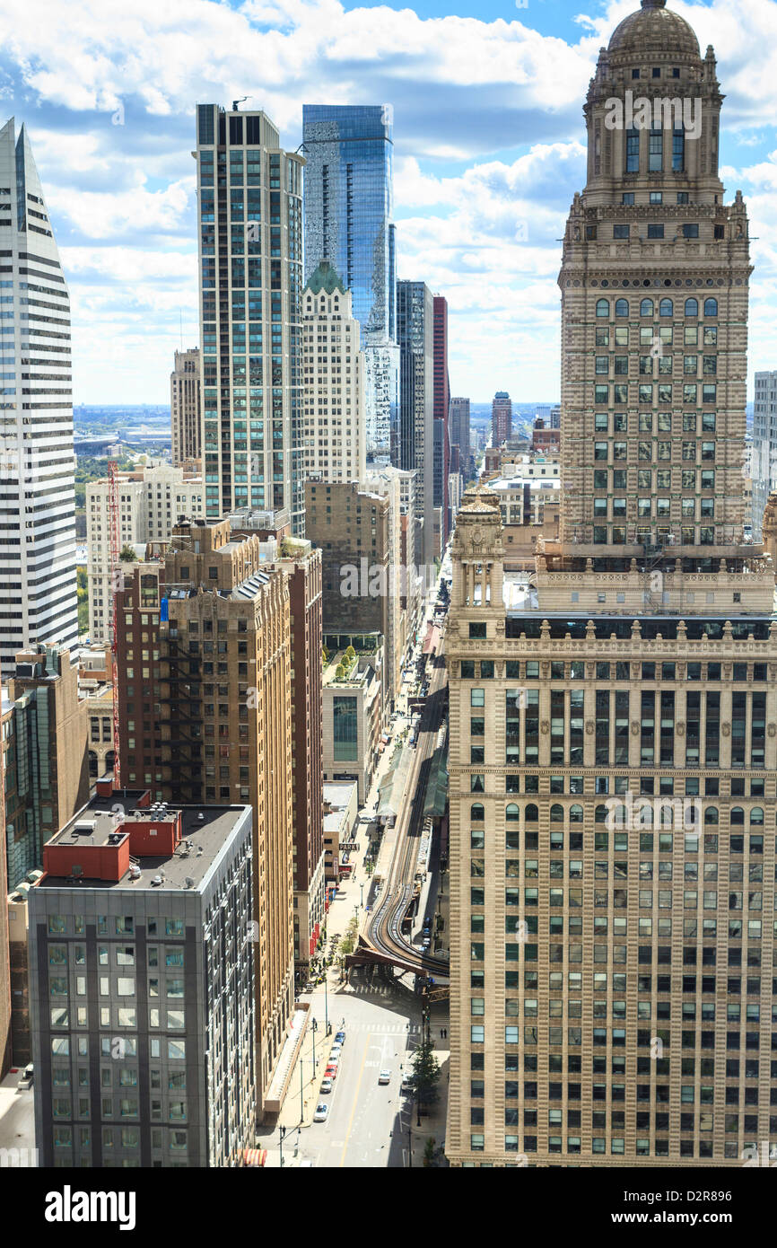 Wabash avenue in chicago usa hi-res stock photography and images - Alamy