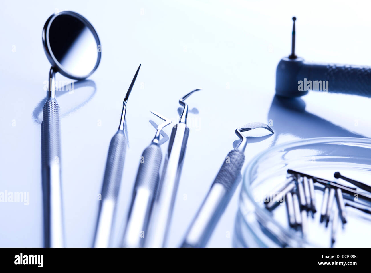 Dental Tools set Stock Photo - Alamy