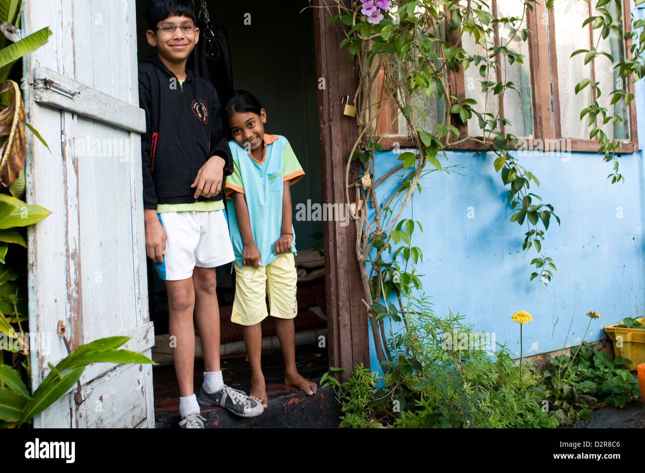 Mauritius children hi-res stock photography and images - Alamy