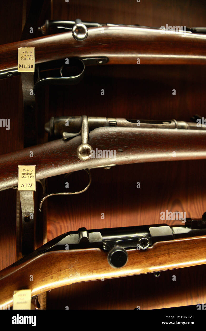 Beretta shotguns, Italian craftsmanship, engravings, gun, museum Stock ...