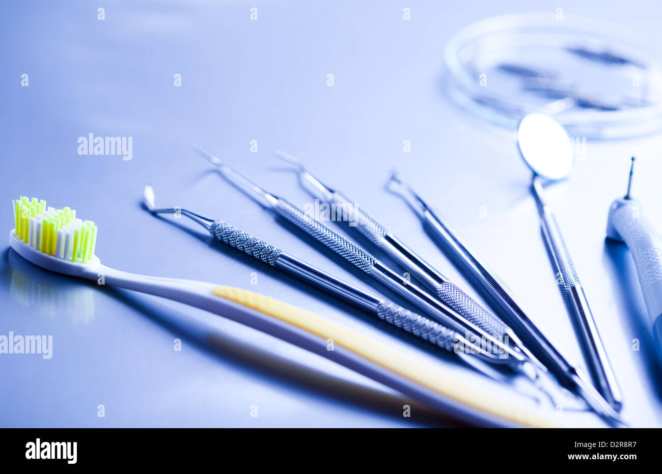 Dental Tools set Stock Photo - Alamy