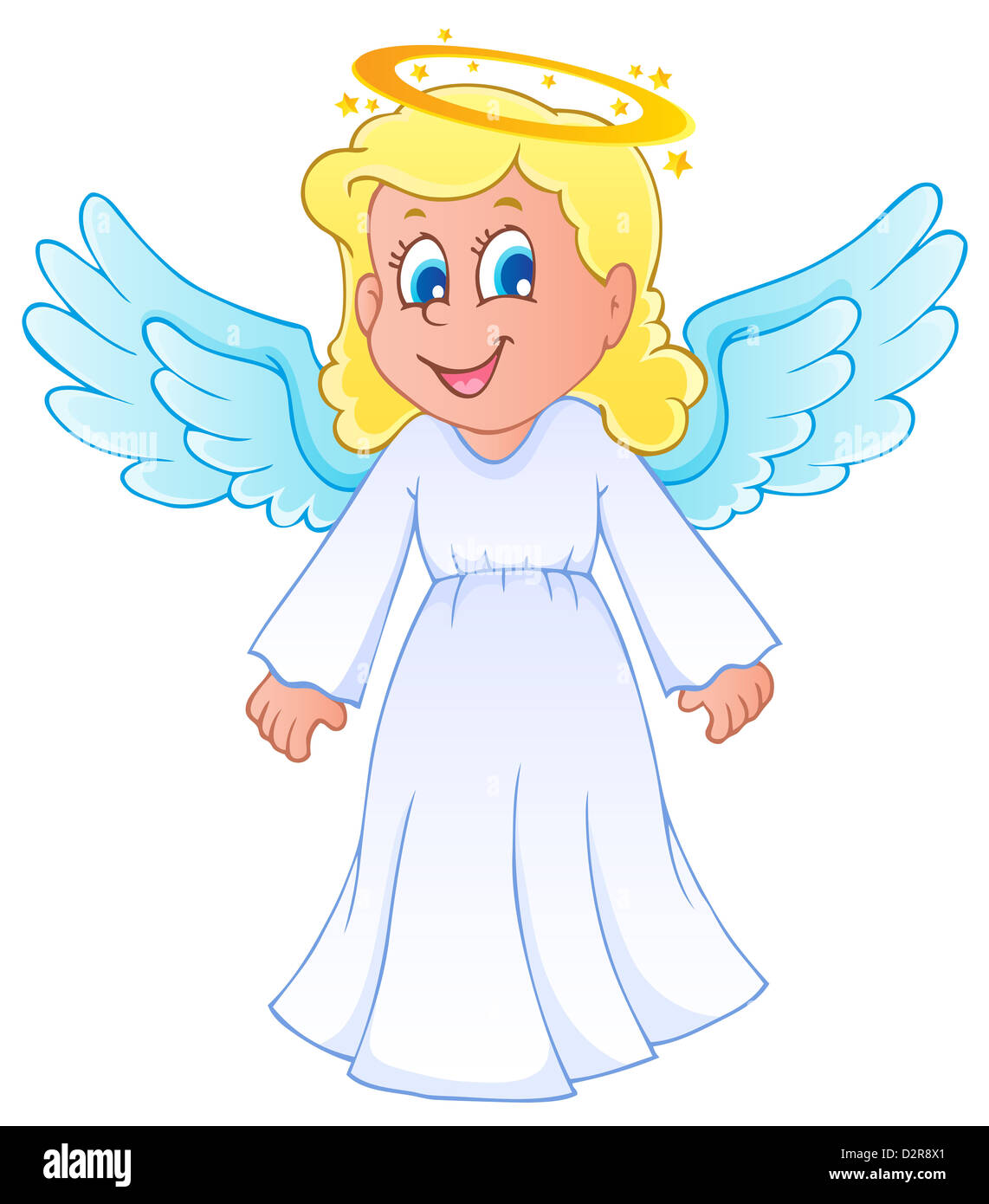 Image with angel 1 - picture illustration Stock Photo - Alamy