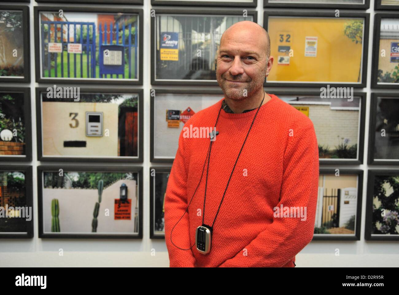 Munich, Germany. 31st January 2013. The South African artist Kendell ...