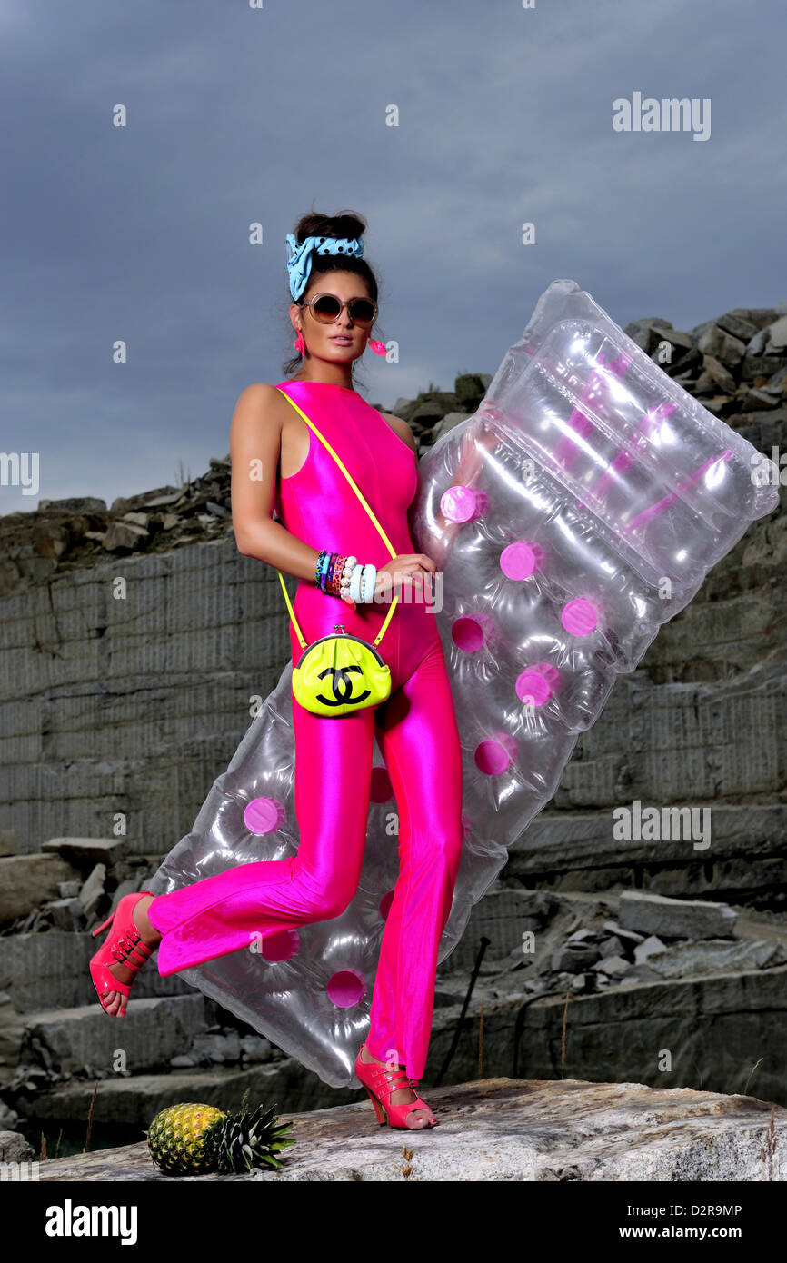 attractive, fashion, girl, outdoor,fluoro, flush, chanel, highfashion ...