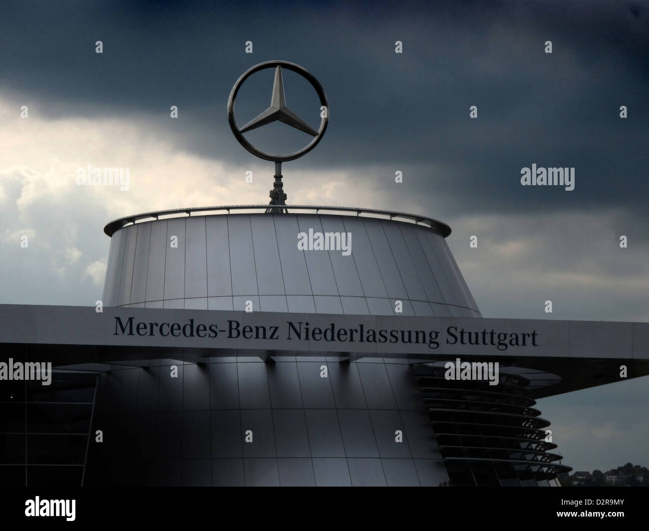 Stuttgart Mercedes-Benz Museum building Stock Photo - Alamy
