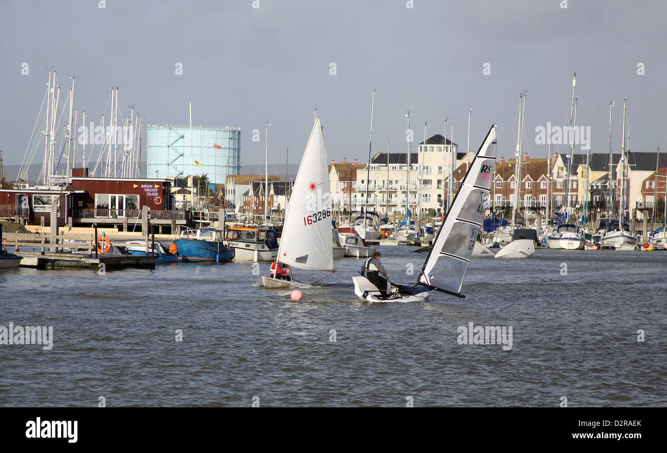 Littlehampton River Boats Harbour High Resolution Stock Photography and ...