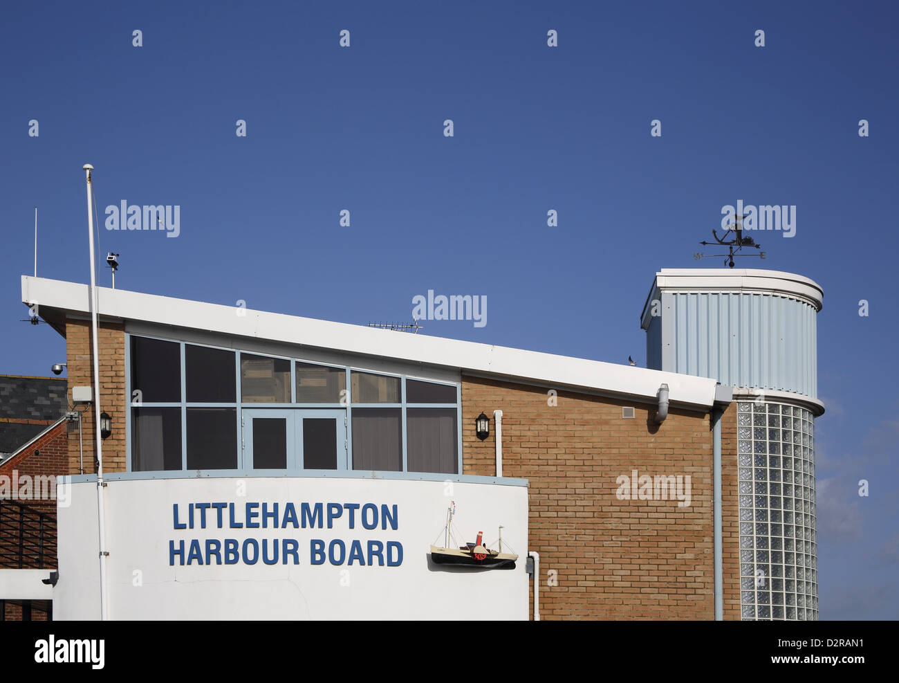 offices of the littlehampton harbour board on the west sussex coast ...