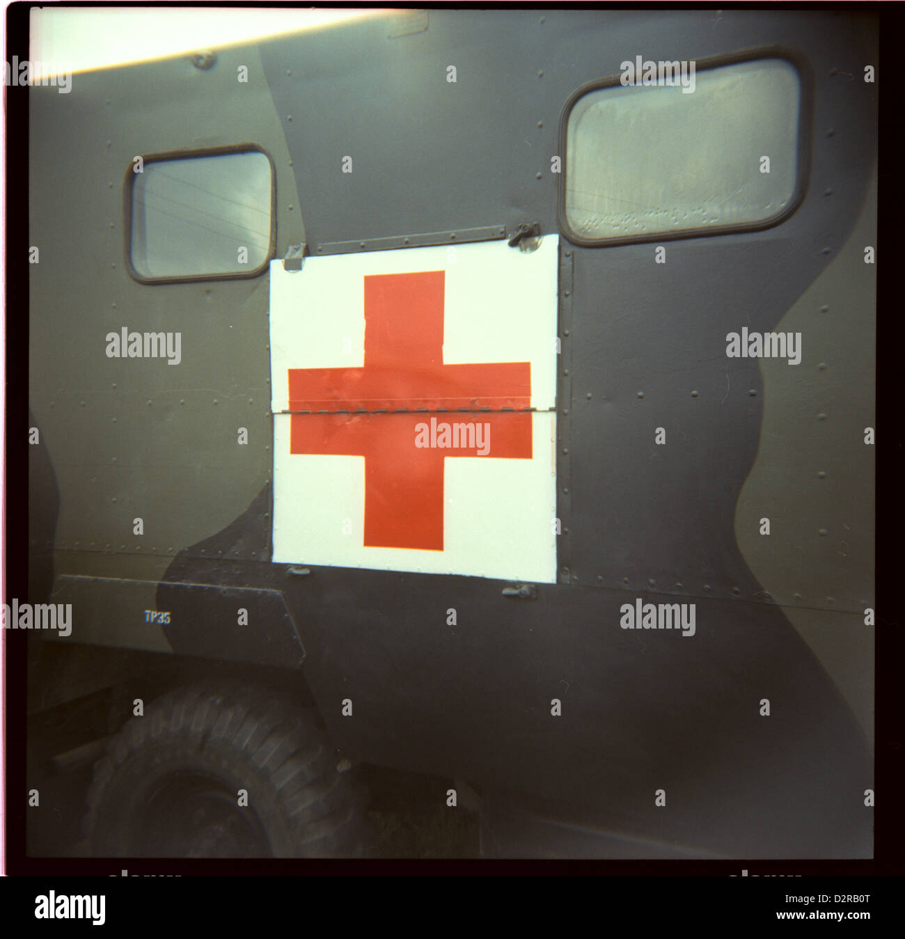 Army Medical Vehicle Stock Photo - Alamy