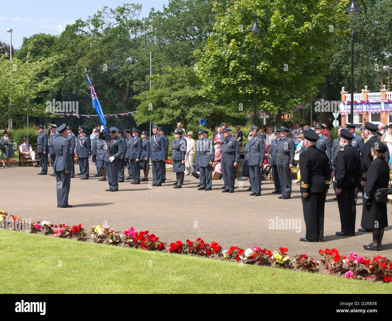 Memorial service for fallen RAF members both wwII and present day at ...
