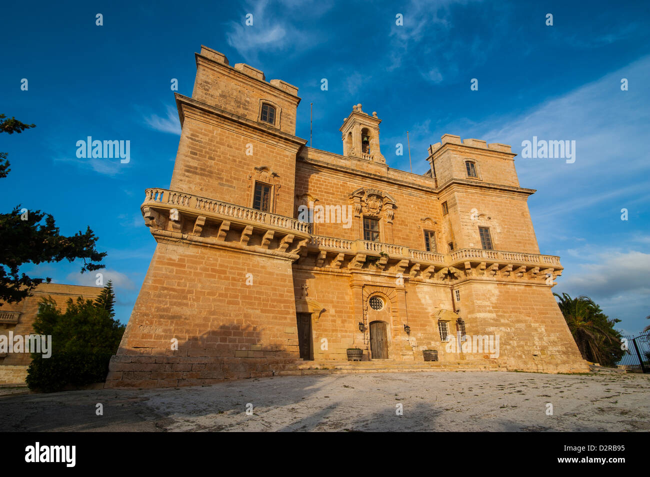 Selmun Palace, Malta, Europe Stock Photo - Alamy