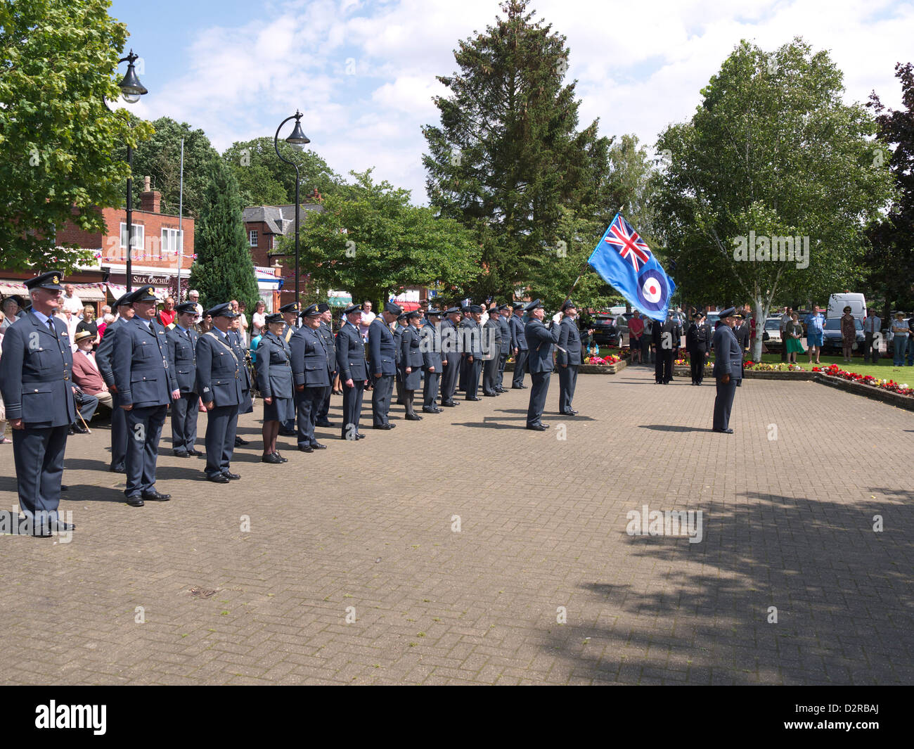 Memorial service for fallen RAF members past and present at Woodhal Spa ...