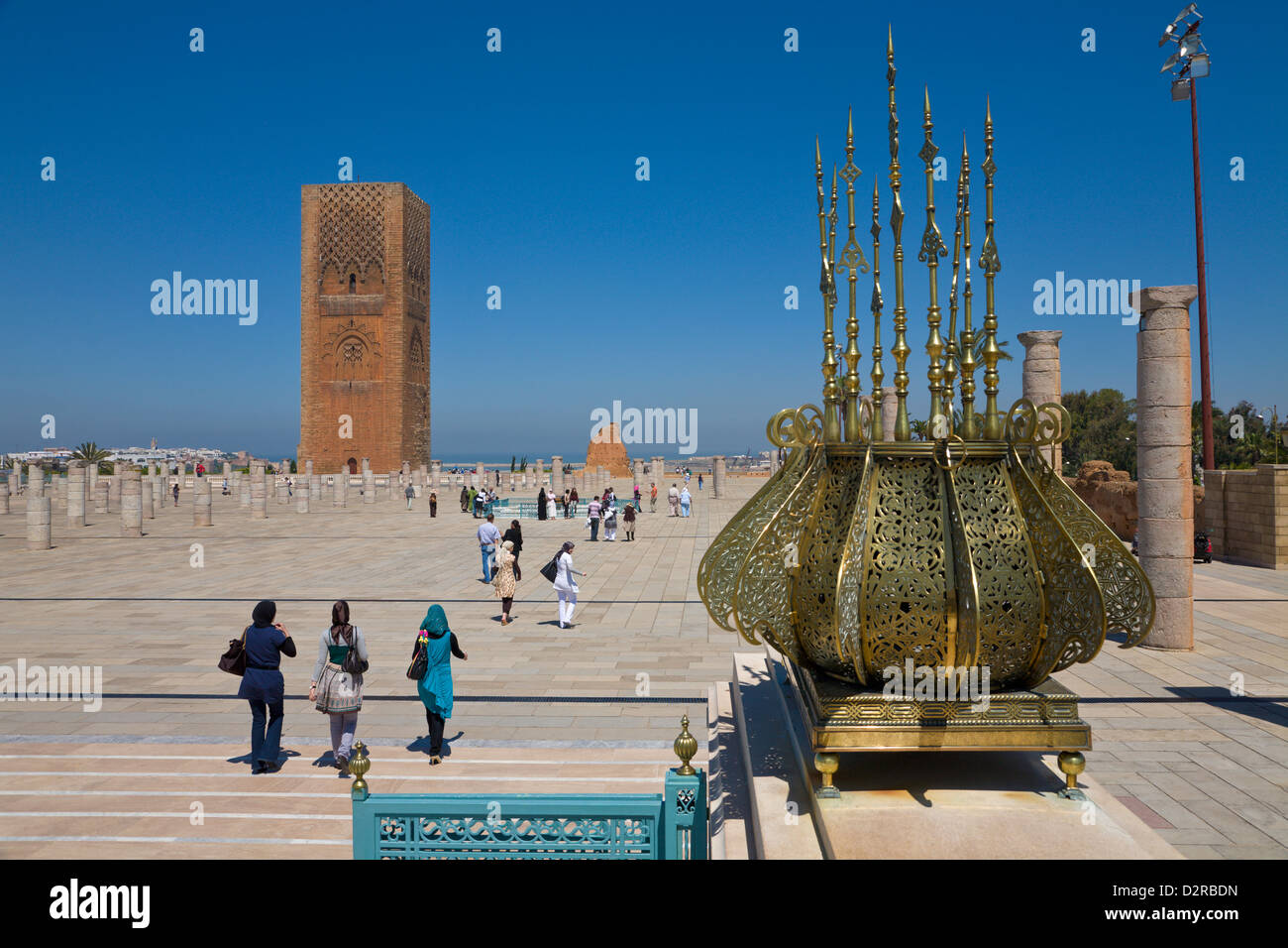 Hassan Tower Rabat Morocco Stock Photo - Alamy
