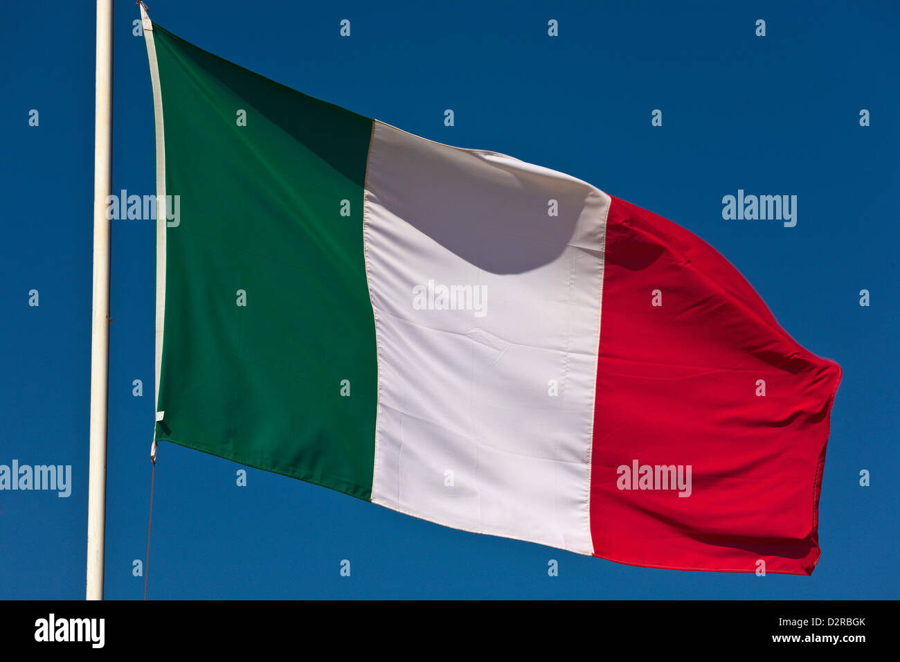 Flying italian flag hi-res stock photography and images - Alamy