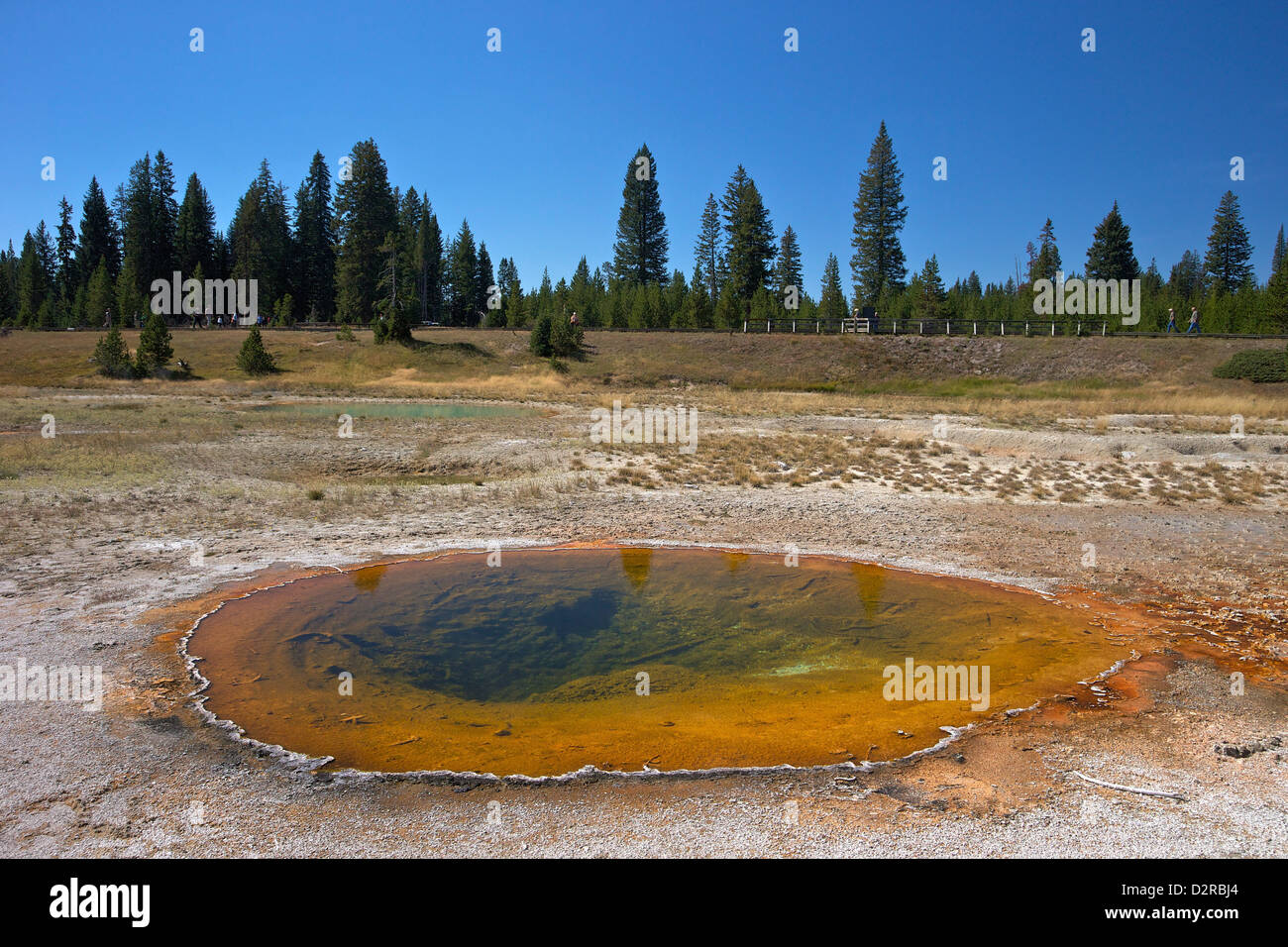 Yellowstone west thumb hi-res stock photography and images - Alamy