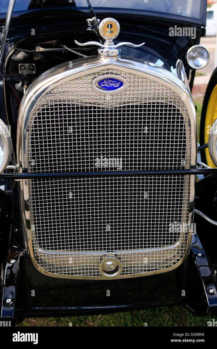 1925 Ford Model T Radiator at the Sarasota Pride and Joy car show in ...