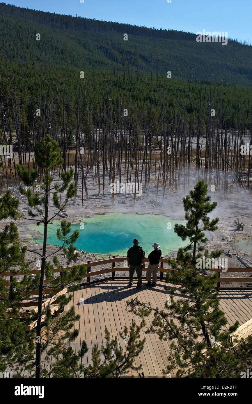 Cistern spring yellowstone hi-res stock photography and images - Alamy