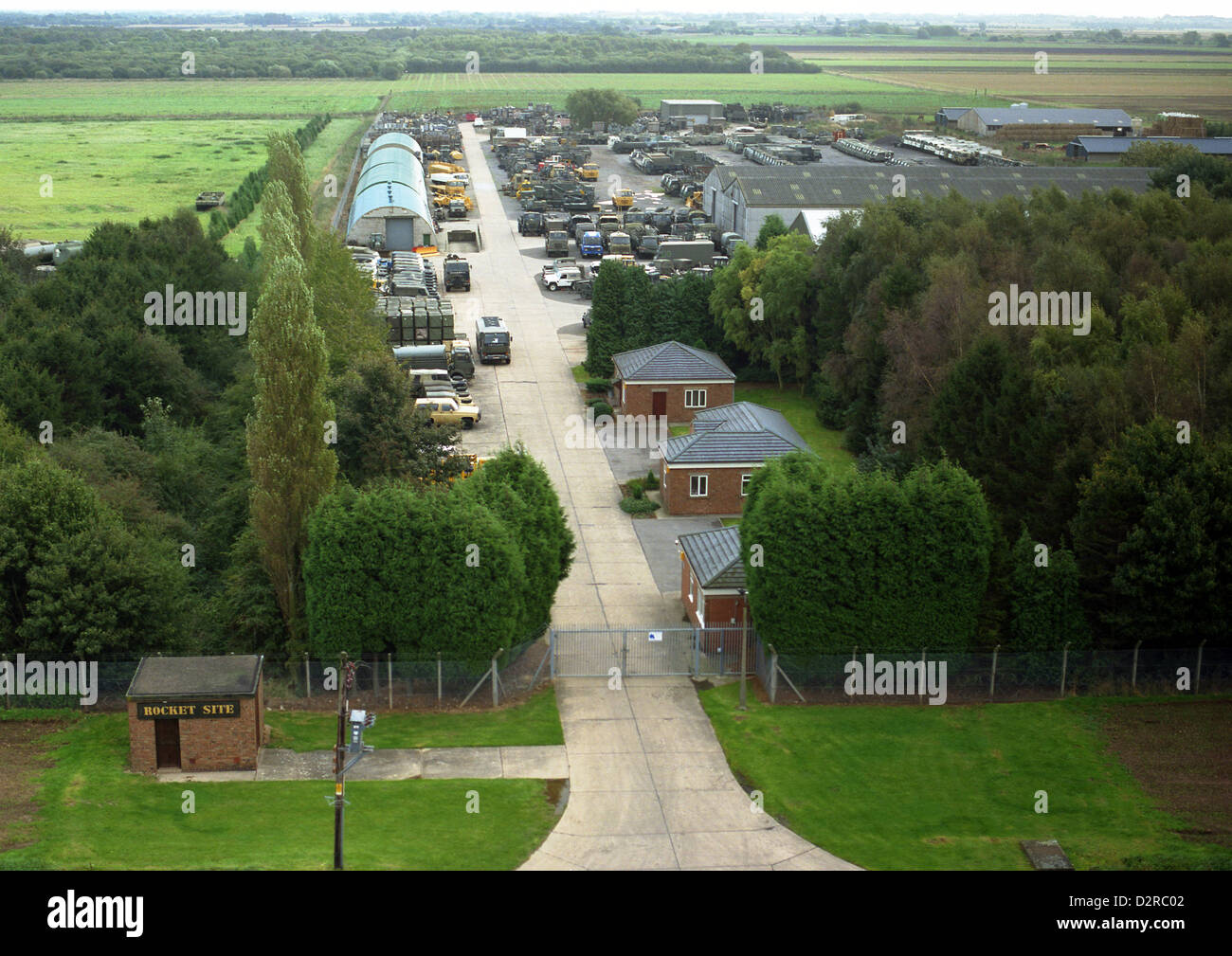 aerial view of L Jackson & Company premises at Misson near Bawtry, The ...