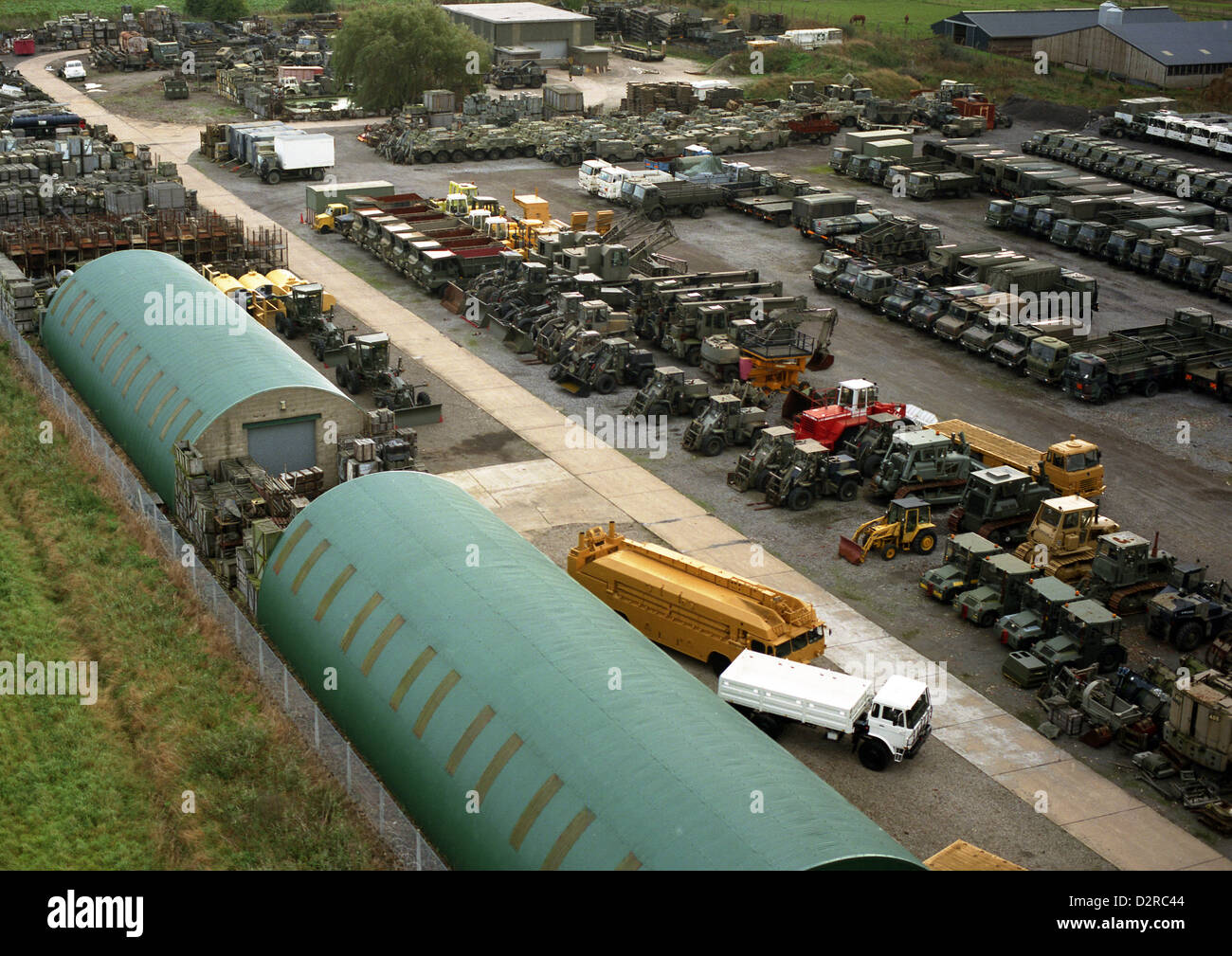aerial view of L Jackson & Company premises at Misson near Bawtry, The ...