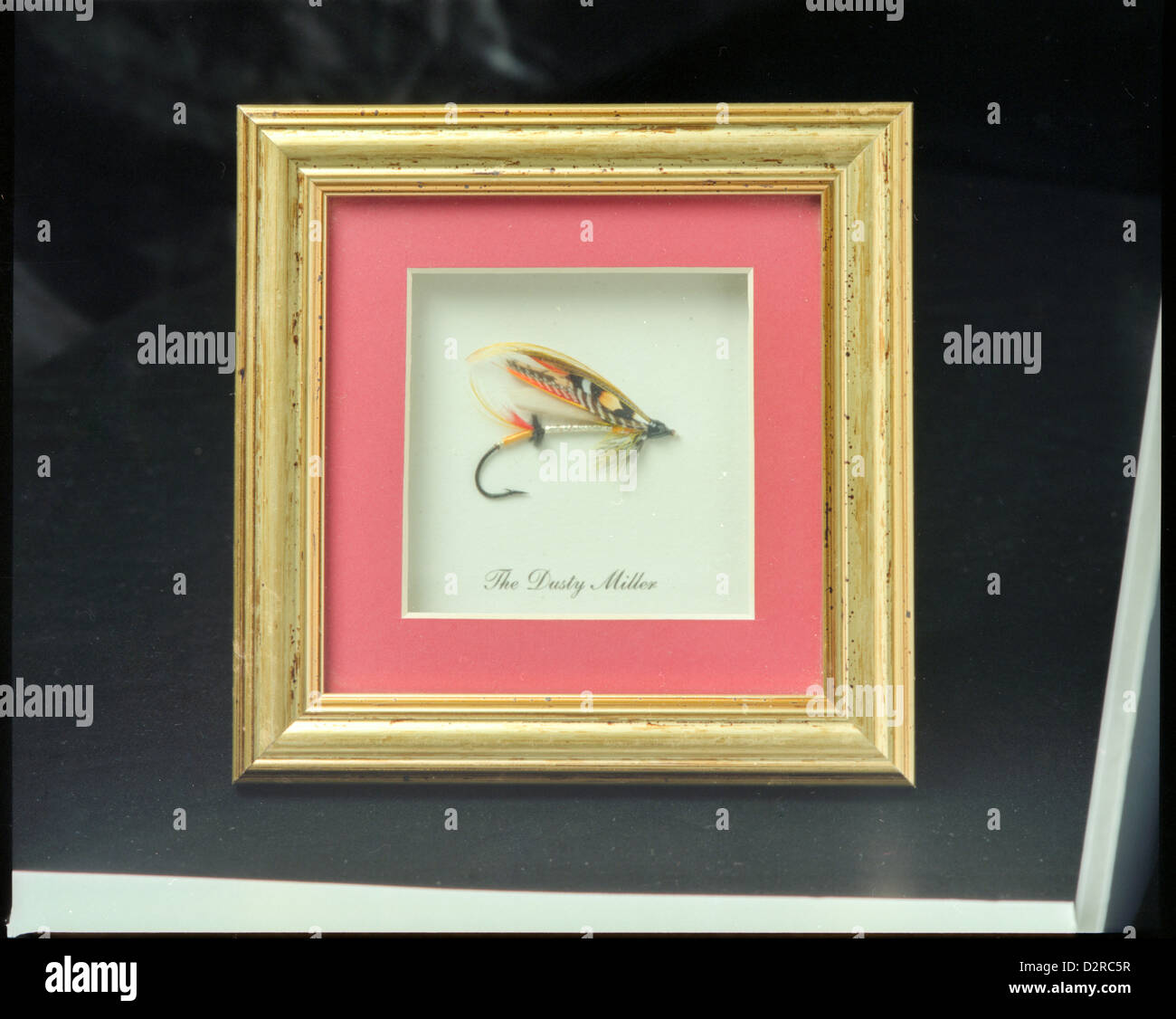 Framed Fishing Hooks Stock Photo - Alamy