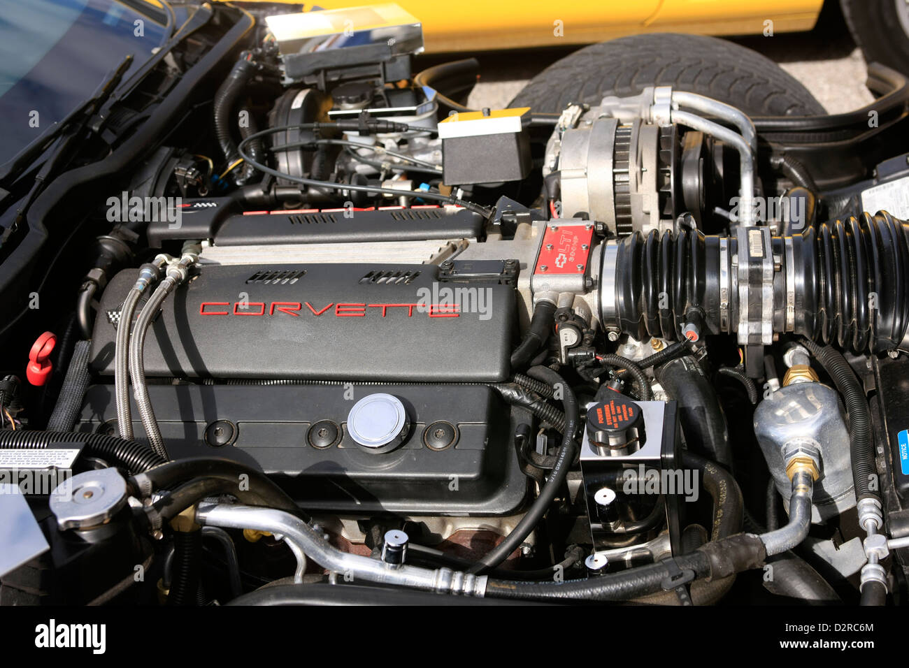 1990s Chevy Corvette V8 Engine at the Sarasota Pride and Joy car show ...