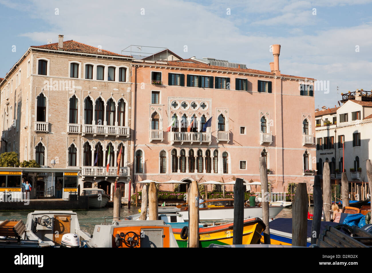 Buildings along the Grand Canal, Venice, Italy Stock Photo - Alamy