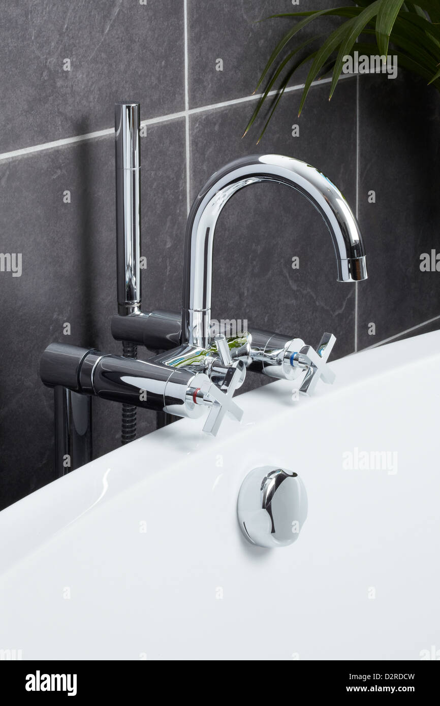 Modern tap bath hi-res stock photography and images - Alamy