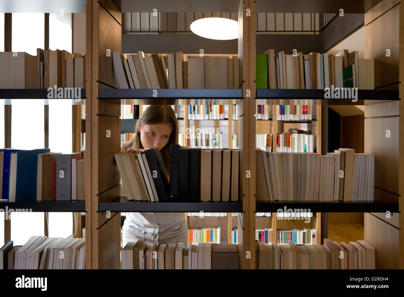Museum St. Columban, Bologna, library,Tagliavini Collection Stock Photo ...