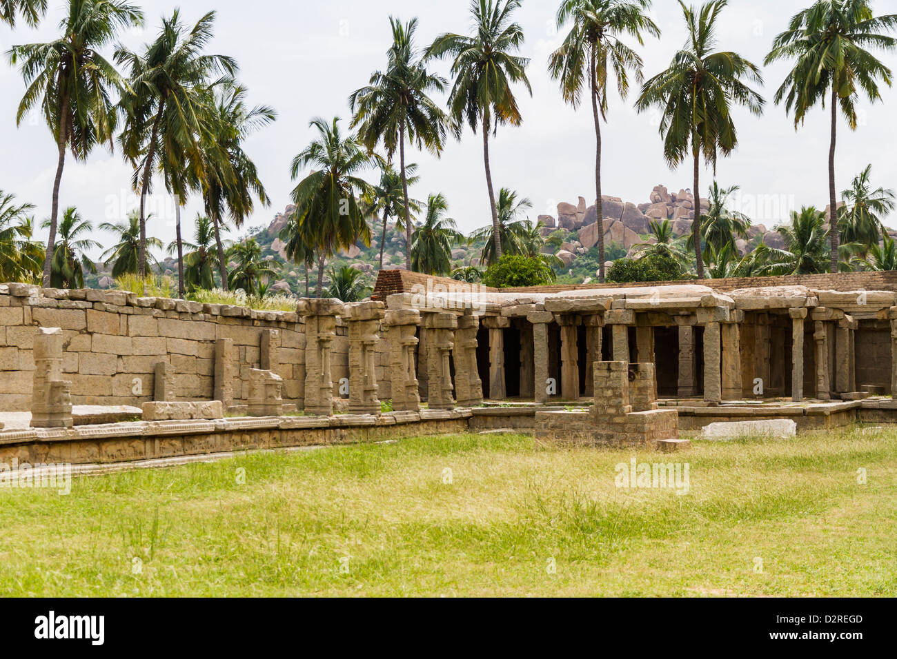 Also known as Tiruvengalanatha Temple, Achyutaraya Temple is located at ...