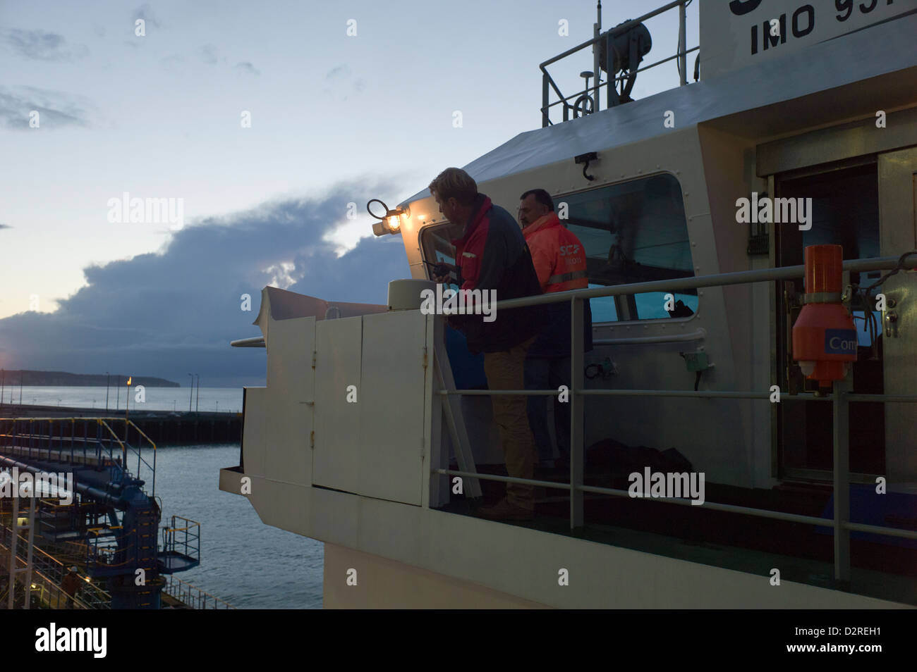 Oil tanker crew hi-res stock photography and images - Alamy