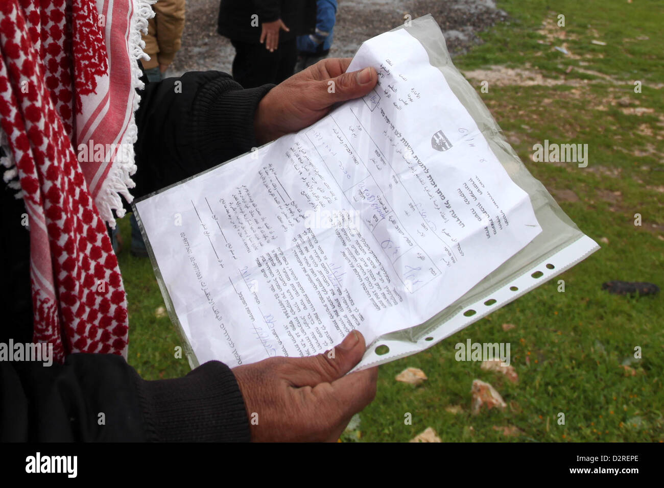 Jan. 31, 2013 - Ramallah, West Bank, Palestinian Territory - A ...
