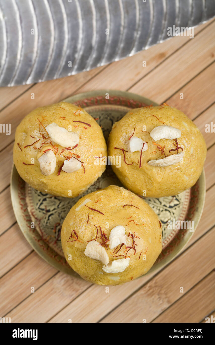 Indian sweets ladoo Stock Photo - Alamy