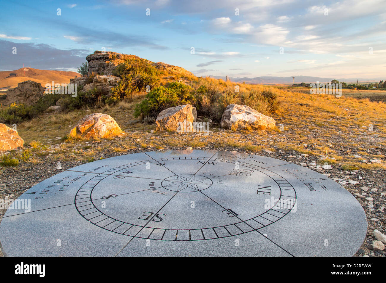 Lewis and clark compass hi-res stock photography and images - Alamy