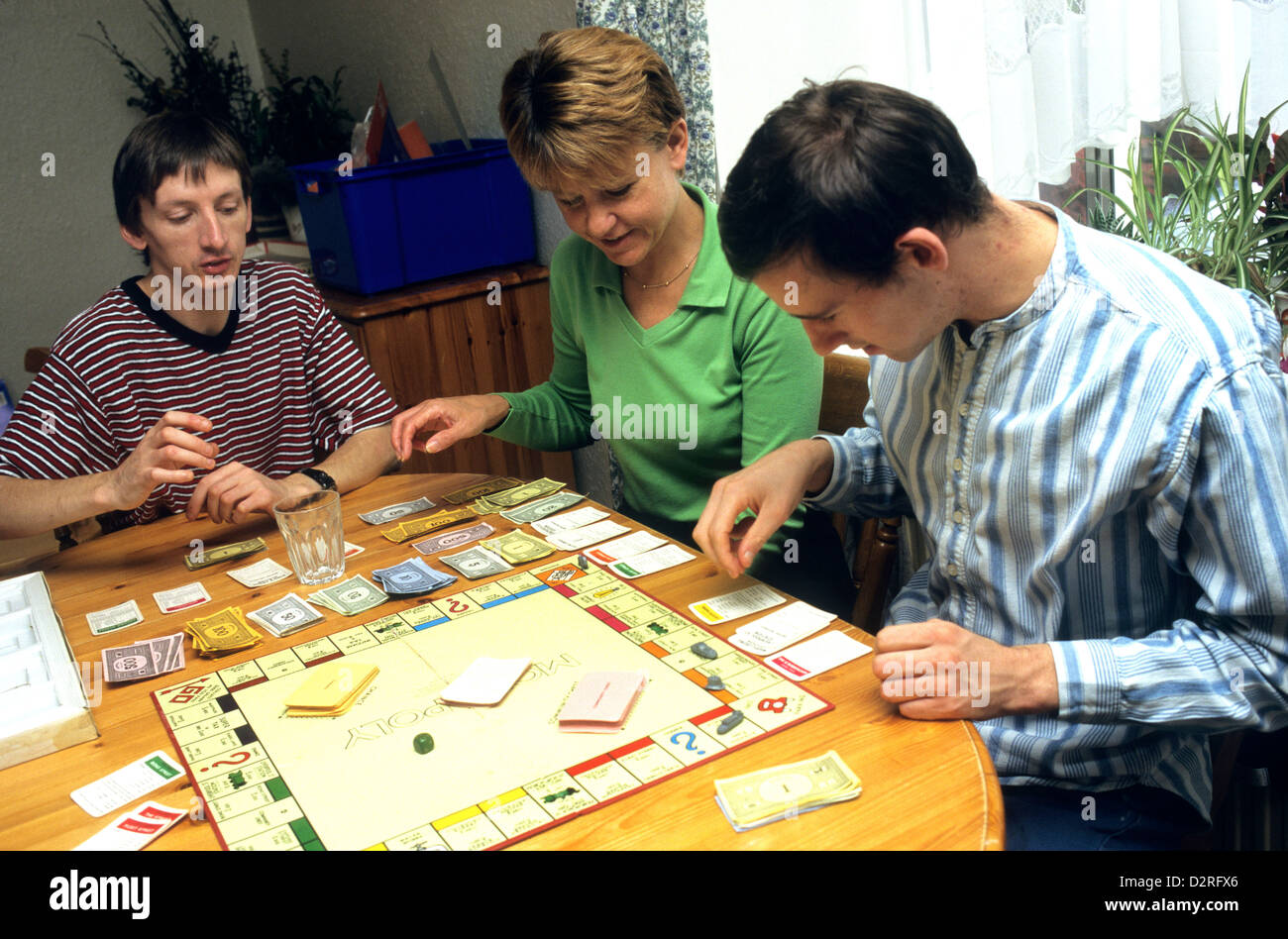 People Playing Monopoly