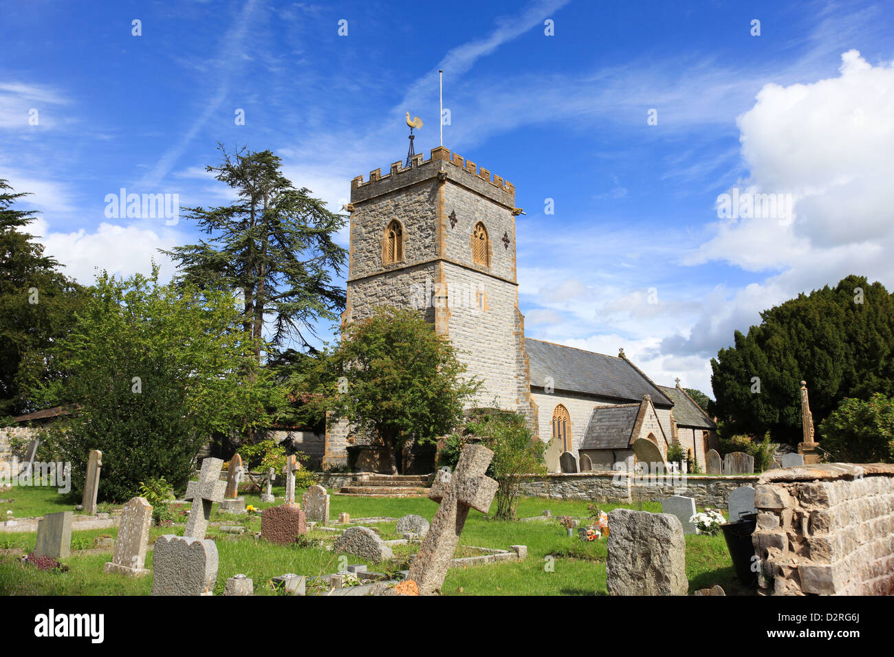 English Country Church Stock Photo - Alamy