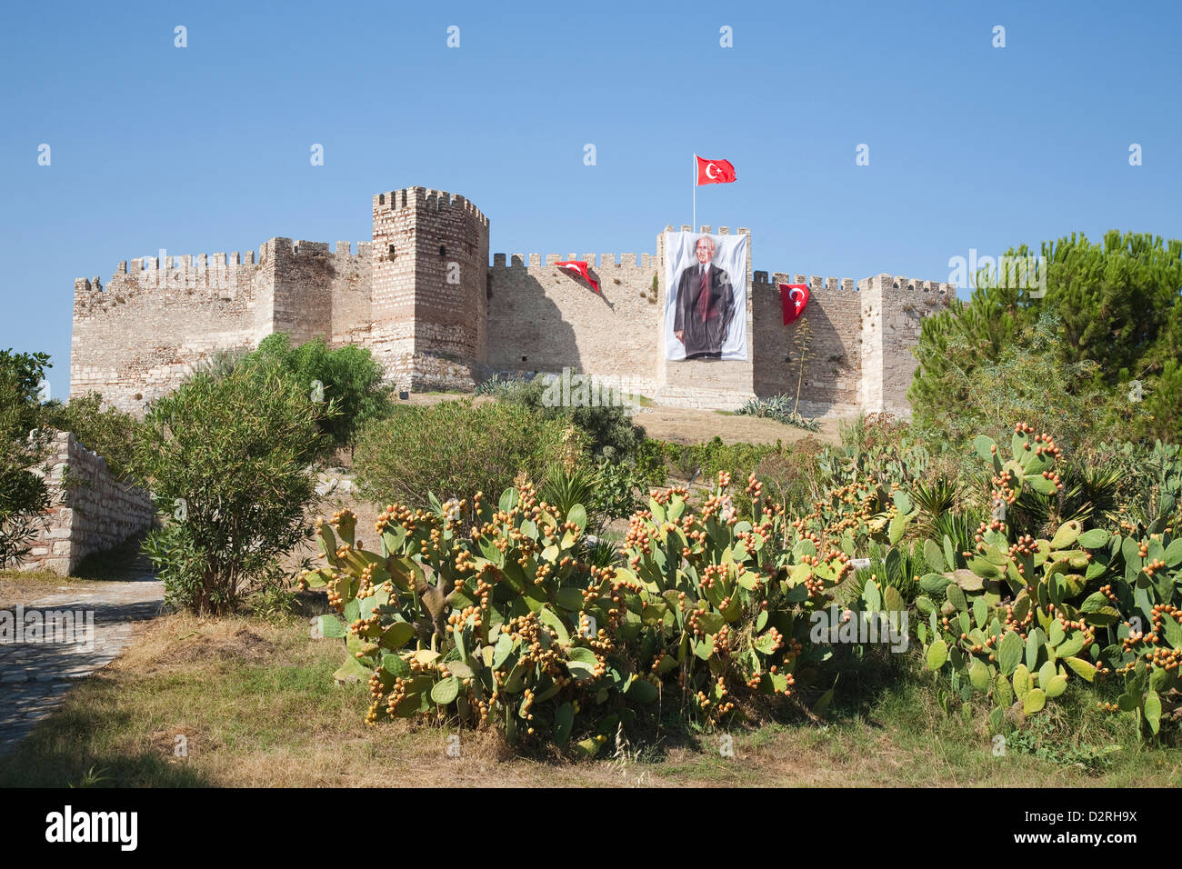 asia, turkey, anatolia, selcuk, castle Stock Photo - Alamy