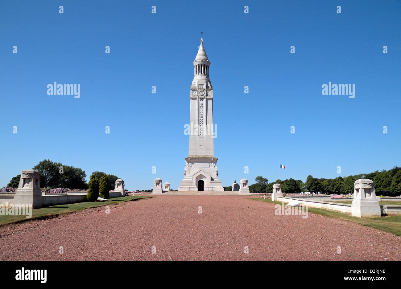 The Lantern Tower in the Notre Dame de Lorette French National Memorial ...