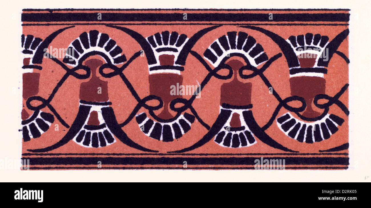 Greek Ornament and Etruscan Ornament Stock Photo - Alamy