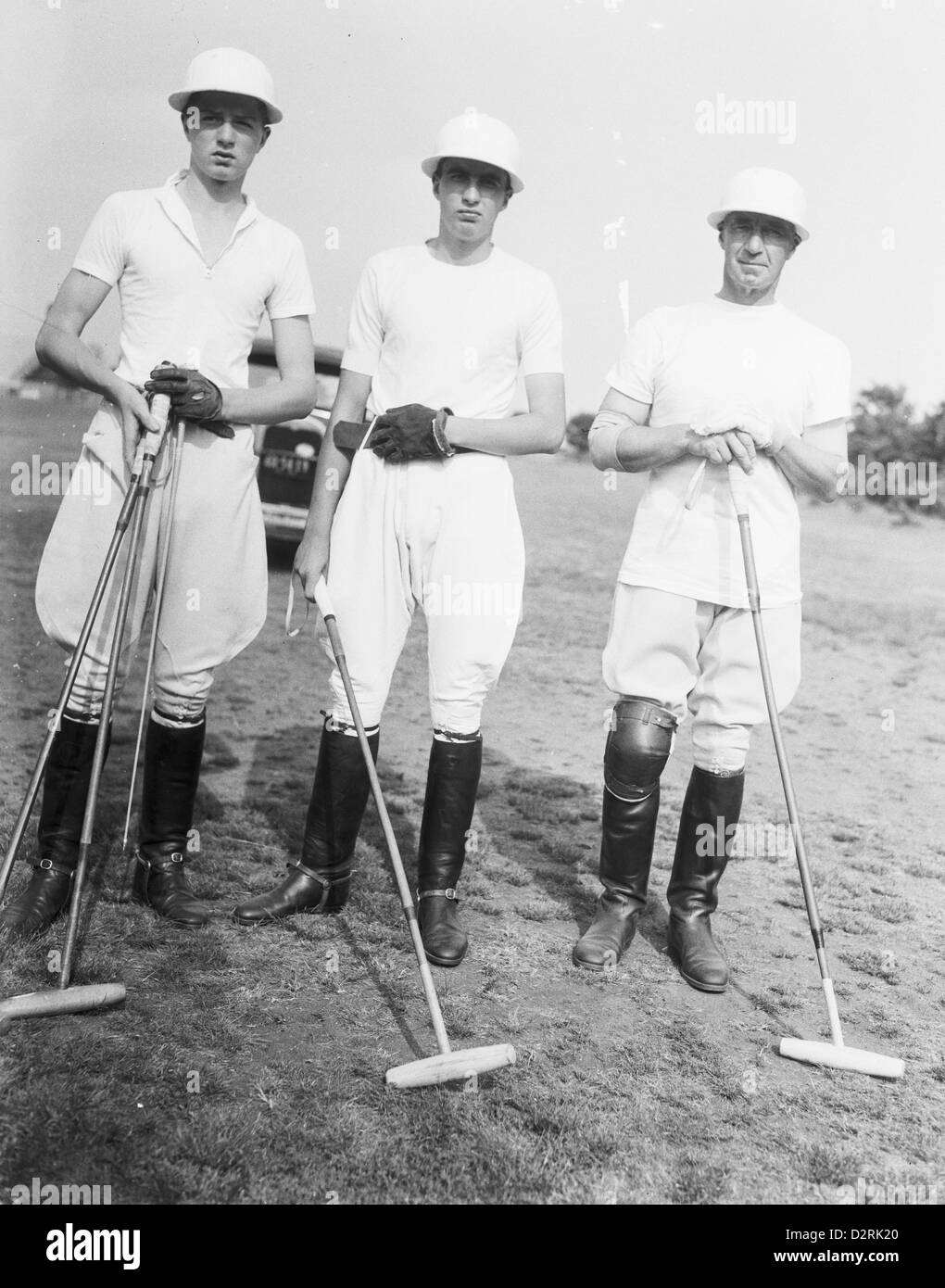 John Milburn and Devereaux Milburn Jr & Sr at the Meadow Brook Club ...
