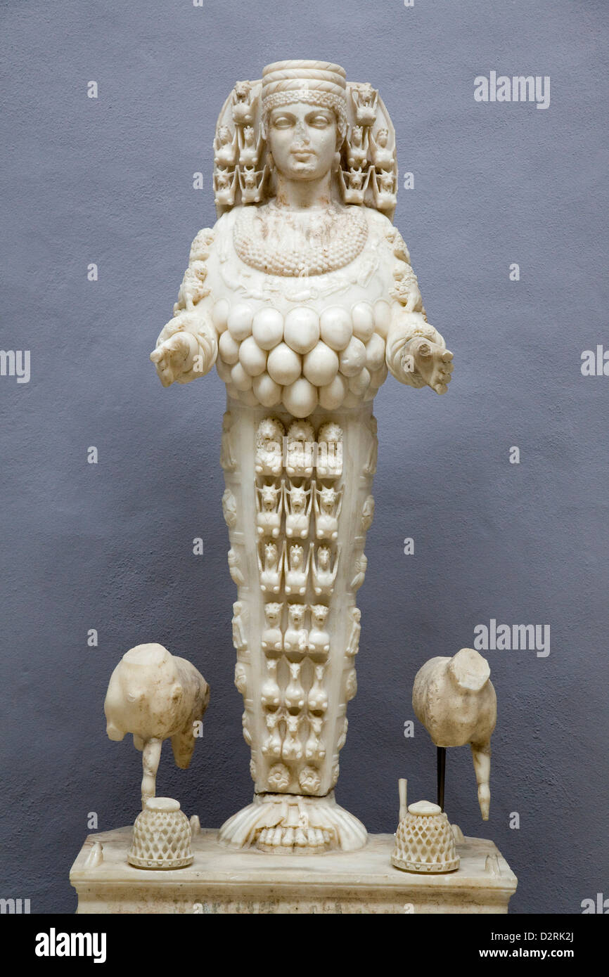 asia, turchia, anatolia, selcuk, museum of ephesus, statue of artemis ...