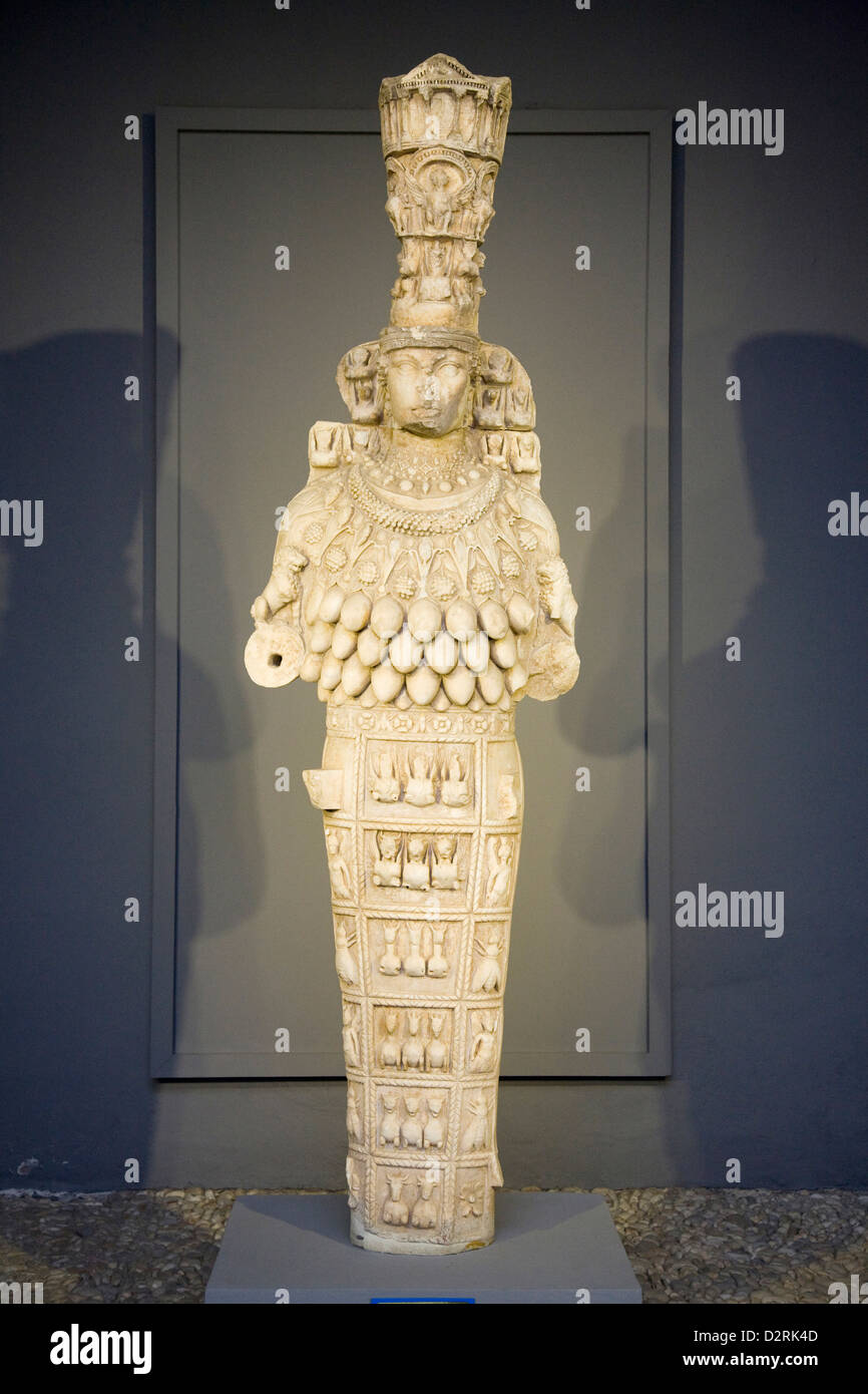 asia, turchia, anatolia, selcuk, museum of ephesus, statue of artemis ...