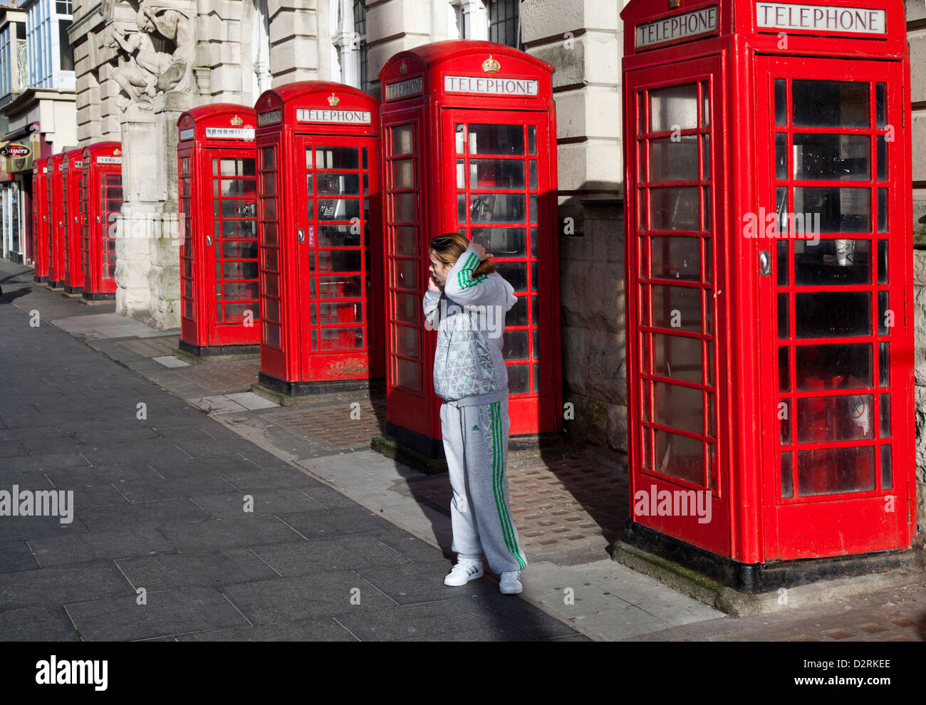 Old Telephone Boxes High Resolution Stock Photography and Images - Alamy