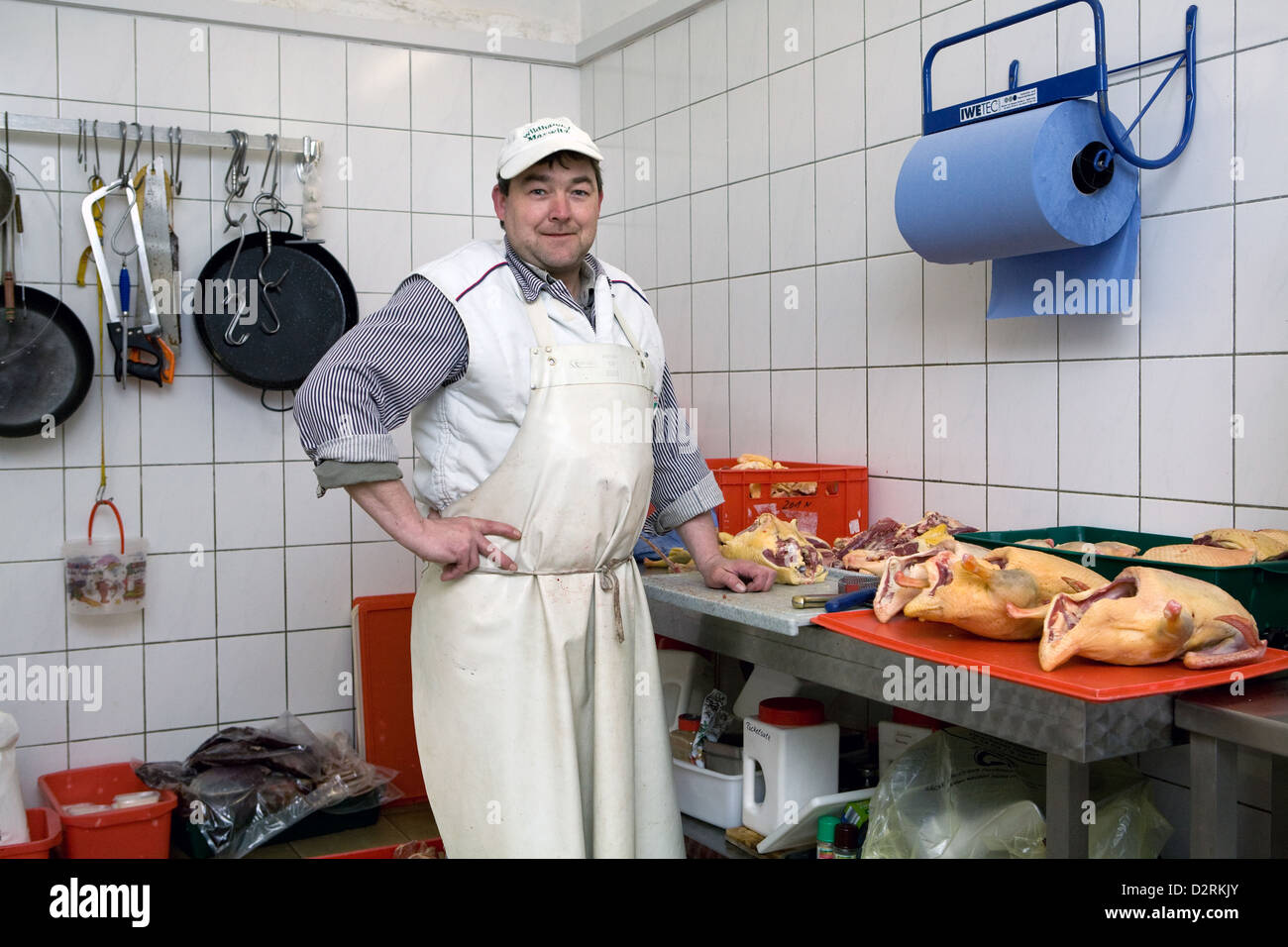 Butcher portrait hi-res stock photography and images - Alamy