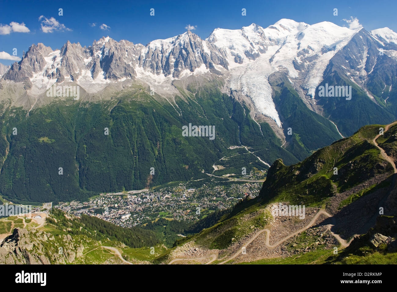 Glaciated valley alps hi-res stock photography and images - Alamy